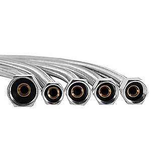 Water Bidet with Retractable Nozzles Non Electric Toilet Attachment Spray for Batteries or Electricity