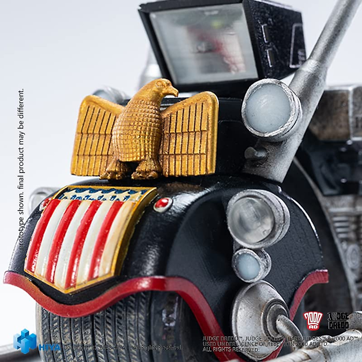 HIYA TOYS Judge Dredd: Judge Anderson & Lawmaster Mk II PX 1:18 Exquisite Action Figure Set