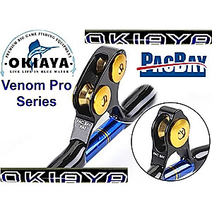 OKIAYA Venom PRO Bent Butt Fishing Rod 80-130 LB. The Monster PAC Bay Guides