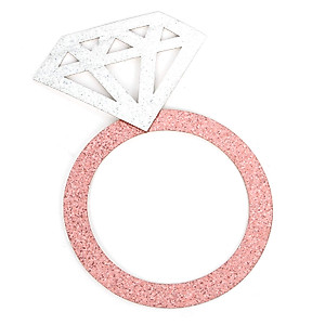 Rose Gold Will You Marry Me Banner - for Proposal Party, Wedding Sign, Bridal Shower, Valentine's Day Garland, Marriage Engagement Party Supplies