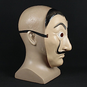 Moniku Dali Latex Mask OR ABS Mask Realistic Mask (PVC Mask)