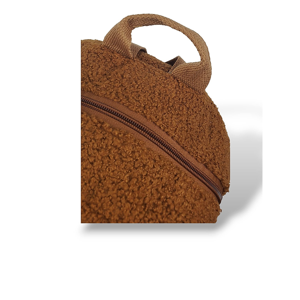 Cute Kawaii Backpack Plush Teddy Bear Bag Fuzzy Pillow For Travel and Everyday use for Boys and Girls (Brown)