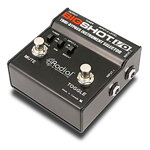 Radial BigShot I/O True Bypass Selector Switch