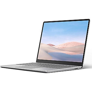 Microsoft Surface Laptop Go 12.4" Touch 16GB 256GB SSD Core i5-1035G1 1.0GHz Win10P, Platinum (Rene