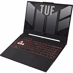 ASUS 2023 TUF F15 Gaming Laptop, 15.6” 144Hz FHD Display, AMD Ryzen 7 6800H Processor, GeForce RTX 3050Ti, 32GB DDR5 RAM, 2TB PCIe, Wi-Fi 6, Windows 11 Home