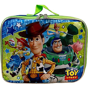 Ruz Group Kid's Licensed 16 Inch Backpack With Removable Lunch Box Set (Toy story)