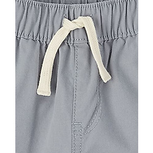 The Children's Place Baby Boys And Toddler Boys Pull on Jogger Shorts,Fin Gray Single,4T