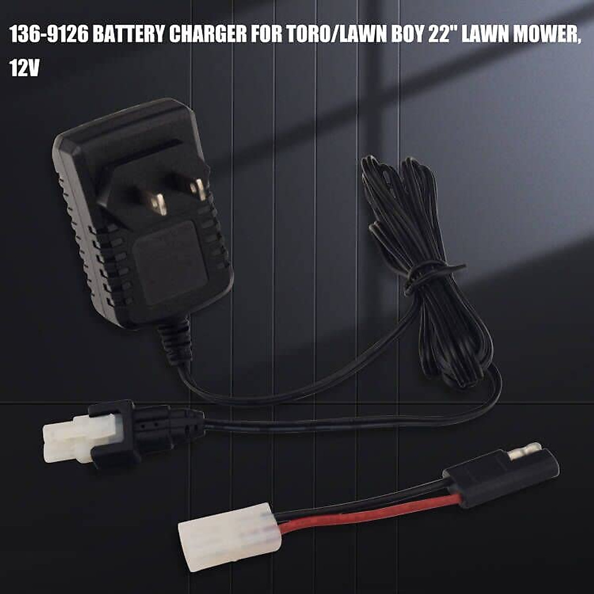 136-9126 Battery Charger - by Huthbrother, Compatible with Toro 22" Lawn Mower Battery Charger, Replaces 114-1588, 104-7401, Fits Battery 106-8397 105-6845 104-7682 104-7903 115-1304 (12V)