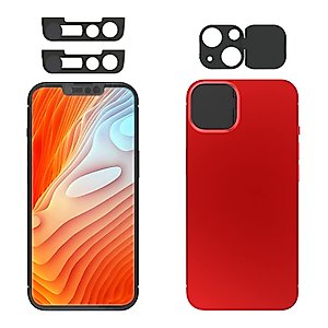 EYSOFT Privacy Cover Compatible for iPhone 13/iPhone 13 Mini Bundled with iPhone 13 Front Camera Cover,Protect Privacy and Security But Not Affect Face Recognition