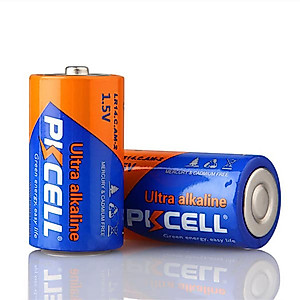 1.5V Batteries C Alkaline Primary Battery lr14 Model Count Pcs (4)