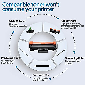 TN760 Toner Cartridge, Compatible TN 760 TN-760 TN-730 for Brother TN760 TN730 Toner Use with MFC L2710DW L2730DW L2750DW , DCP L2550DW ,HL L2370DW L2390DW L2395DW L2350DW Printers (2 Pack)