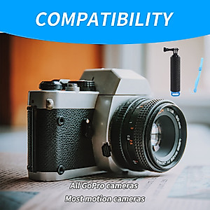 Stick Waterproof Floating Hand Grip Snorkeling ​Underwater ​Diving Selfie Pole Stick Compatible with 11 10 9 8 7 6 5 4 3 2 1 for Water Sport and Action Cameras