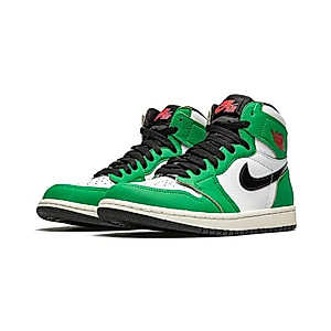 Jordan Womens Air 1 Retro High OG WMN DB4612 300 Lucky Green - Size 12W