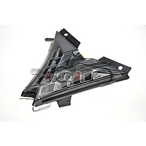 TOPZONE LED Brake Tail Light Integrated Turn signal Idicator Function Fit for APR-ILIA 2011-2015 TUONO 1000 V4; 2015-2019 TUONO V4 1100; 2017-2019 TUONO 125 (Smoke)