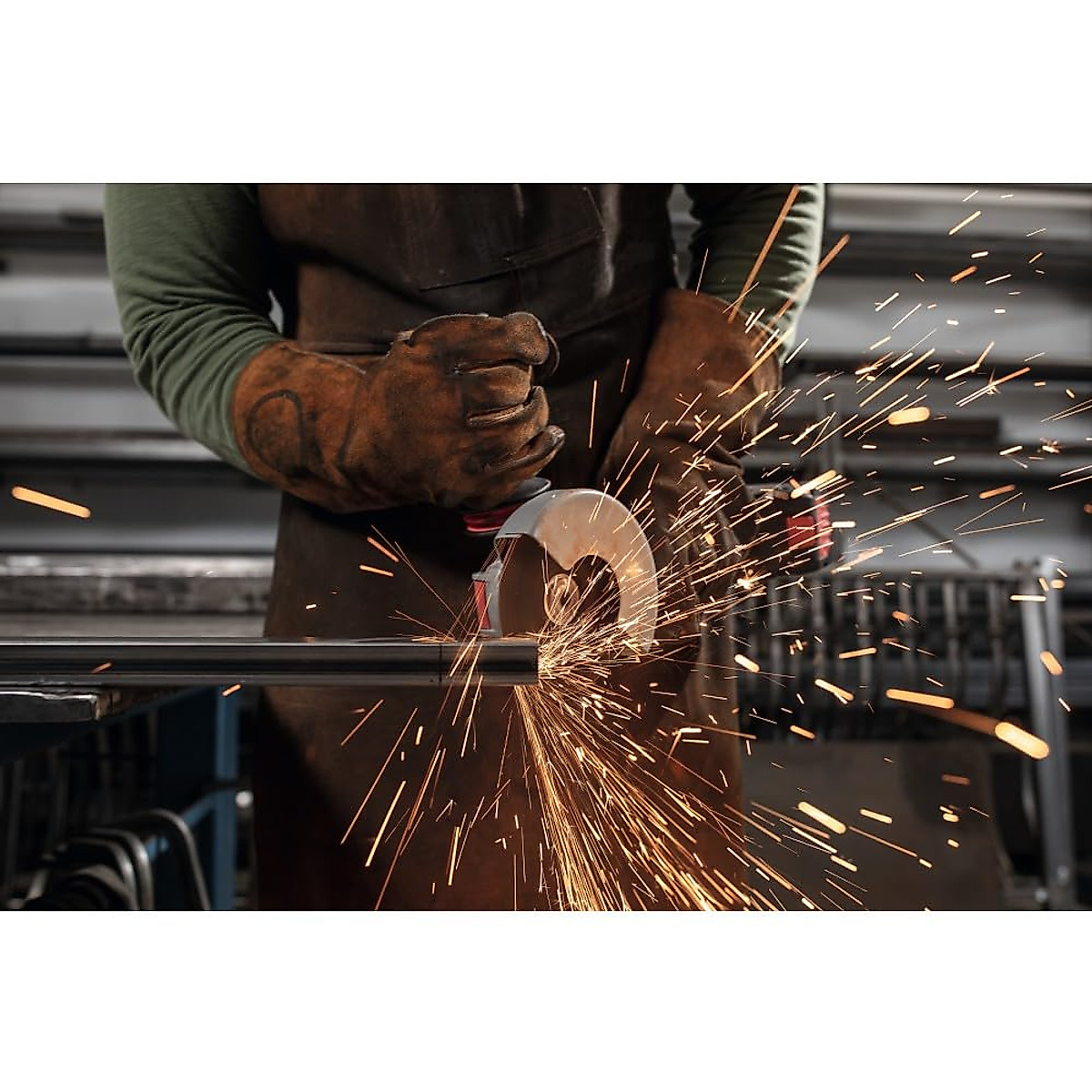 BOSCH GWX18V-50PCN 18V X-LOCK EC Brushless Connected-Ready 4-1/2 In. – 5 In. Angle Grinder with No Lock-On Paddle Switch (Bare Tool), Black,blue,grey