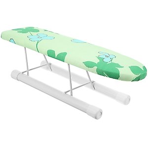 Homoyoyo Clothes Ironing Board Tabletop Ironing Board Portable Ironing Board Small Ironing Board Mini Ironing Board Compact Ironing Board Ironing Supply Travel Simple Ironing Table Fabric