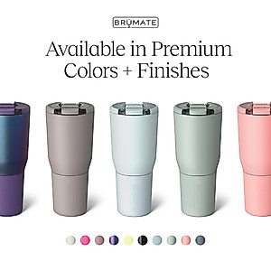 BrüMate Nav 35oz 100% Leak Proof Insulated Travel Tumbler with Magnetic BevLock™ Lid - Double Wall Cup-Holder Friendly Stainless Steel Mug (Dark Aura)