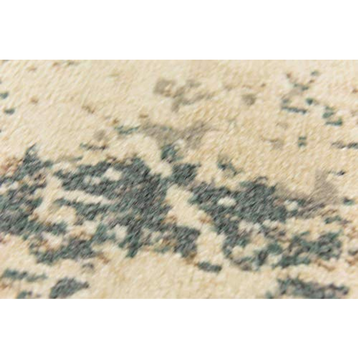 Unique Loom Tuareg Collection Vintage Distressed Traditional Area Rug, 8 x 10 ft, Beige/Green