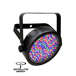 (2) Chauvet DJ SlimPar 56 LED DMX Slim Par Can Stage Pro RGB Lighting Effects