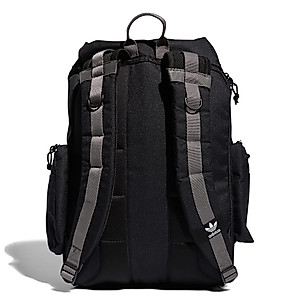 adidas Originals Utility 4.0 Backpack, Black/Granite Grey, One Size