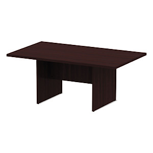 Alera ALEVA717242MY 70.88 in. x 41.38 in. x 29.5 in. Valencia Series Rectangular Conference Table - Mahogany