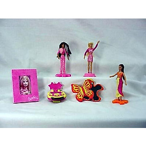 McDonalds - Barbie Complete Happy Meal Set - 2002