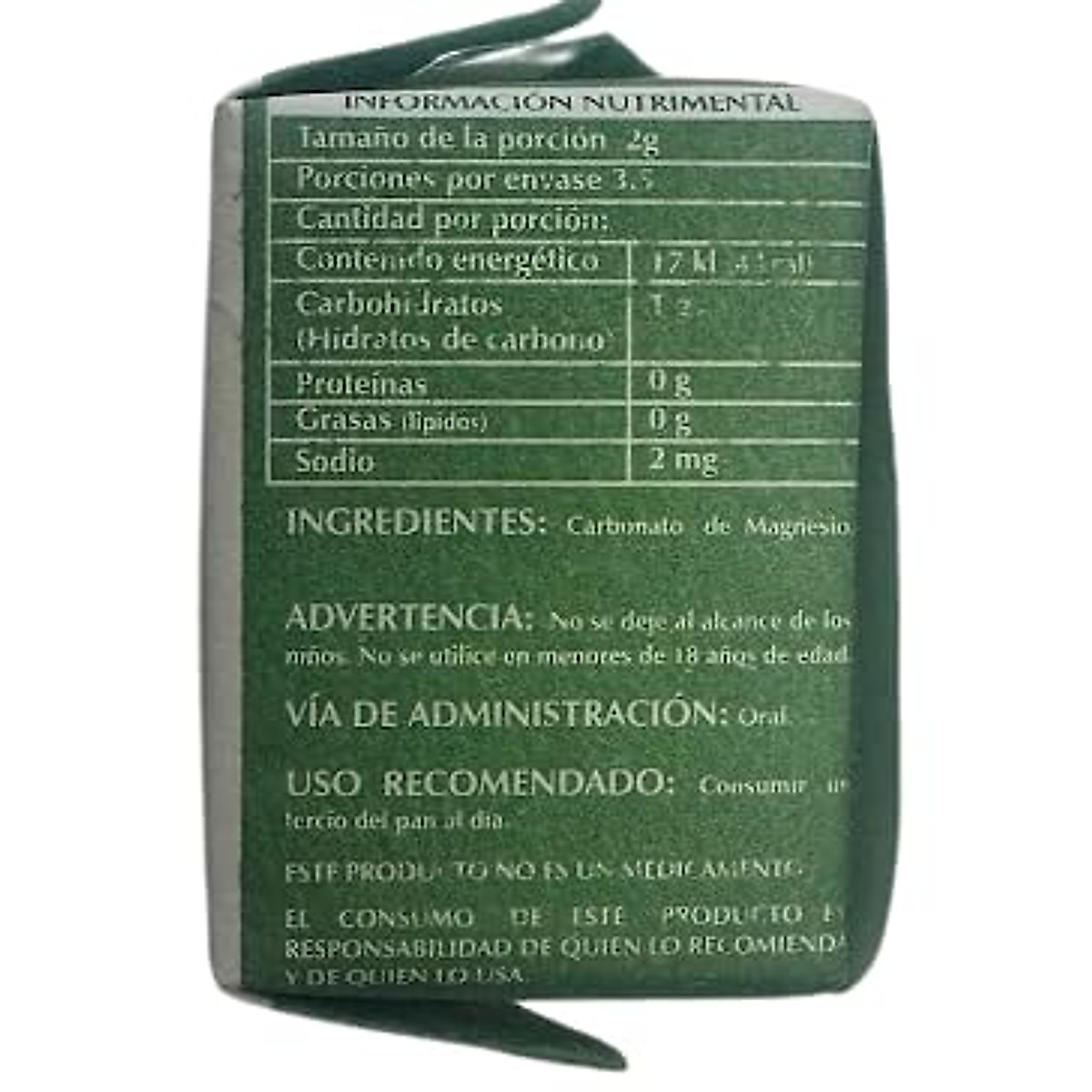 Magnesium Carbonate 7grs - Carbonato de Magnesio Puro (Pack of 8)