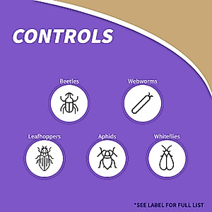 Bonide Pyrethrin Garden Insect Spray Concentrate, 16 oz Ready-to-Mix Fast Acting Insecticide for Outdoor Garden Use