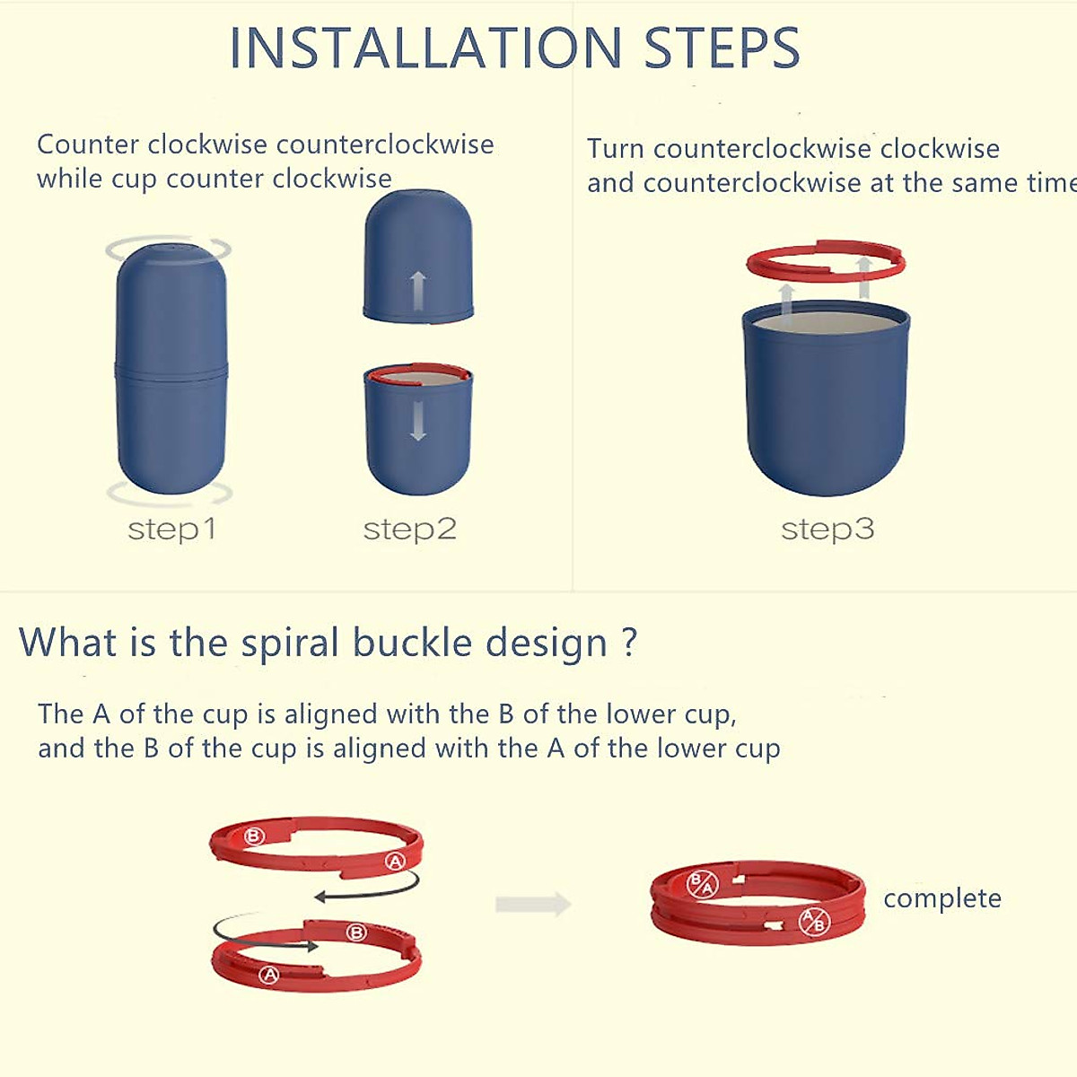 N/W Toothbrush Case Portable Travel Capsule Toothbrush Cup Holder Creative Four in One Plastic Toothbrushes Organizer High-capacity for Trips Home Business Use, Black