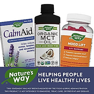 Nature's Way CalmAid, Non-Drowsy, Clinically Studied Lavender Supplement Helps Reduce Tension/Stress*