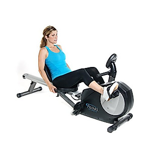 Avari Conversion II Rower/Recumbent Bike, Black - Smart Workout App, No Subscription Required - Rowing Machine and Stationary Exercise Bike