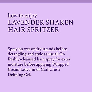 Camille Rose Lavender Shaken Hair Spritzer, 8 oz