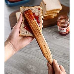 NIGILA 5Pcs Wooden Spoons Kit for Cooking Durable Acacia Wood Spurtles Kitchen Tools and Utensils Long Handle for Nonstick Cookware,Salad Strainer and Cake Make,Spurtles Kitchen Tools as Seen on TV