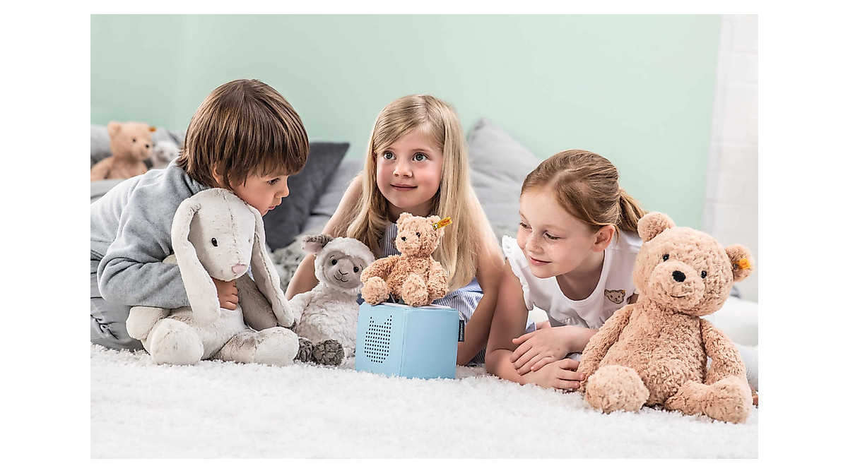 Steiff Jimmy Teddy Bear - Soft, Cuddly Plush Toy for Kids