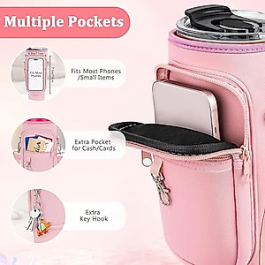 stanley 40 oz tumbler with handle 2.0 Flip Straw Tumbler with Handle 40 oz | Twist On Lid and Flip Up Straw | Leak Resistant Water Bottle | Insulated Stainless Steel (pink)