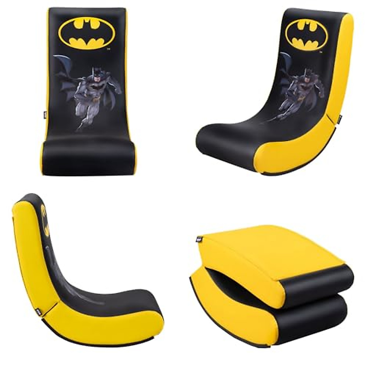 Subsonic Batman - Junior Rock'n'seat Gaming Chair- Child/Teenager Gamer Seat for Bedroom Official License (PS5////)