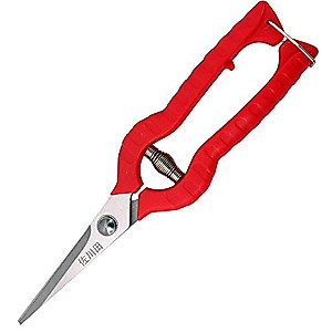 Stainless Steel Pruning Shears 7.8 inch Fruit Trees Bonsai Sharp Garden Scissors Tool