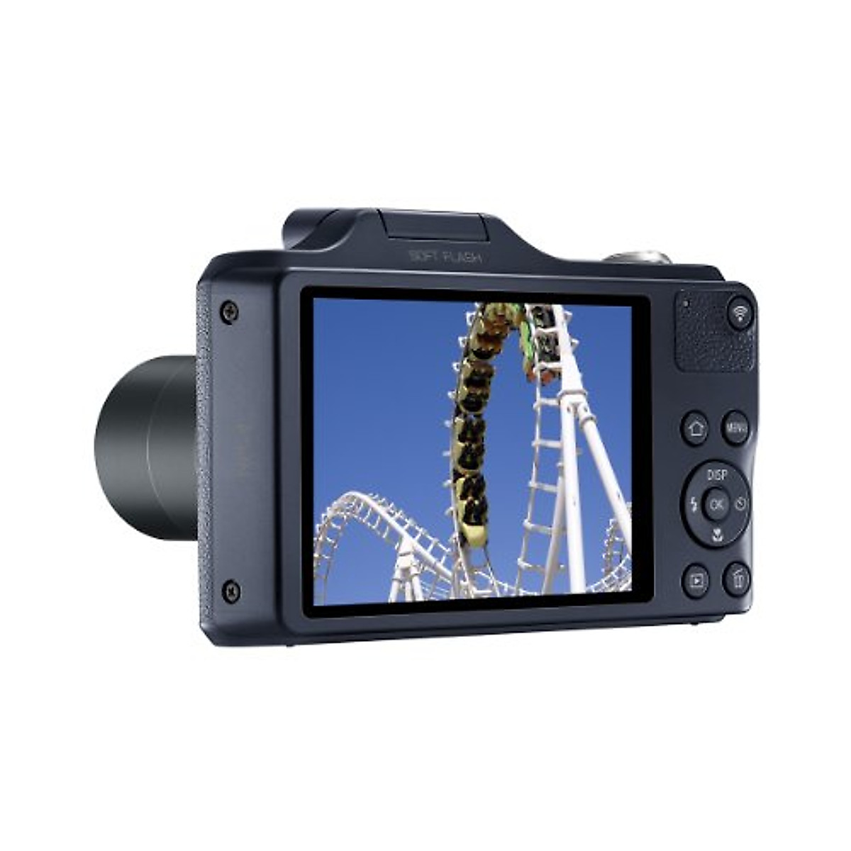 Samsung WB50F 16.2MP Smart WiFi & NFC Digital Camera with 12x Optical Zoom and 3.0" LCD (Black)