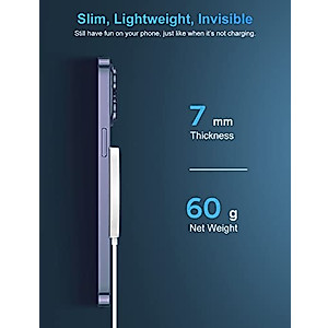 Magnetic Wireless Charger, Magnetic Charging Pad with 20W USB C PD Adapter, Mag-Safe Charger Compatible with iPhone 12/13 Mini/,iPhone 14 Plus,12/13/14 pro/12/13/14 pro max, AirPods 3/pro/pro 2