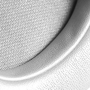 Replacement Memory Foam Ear Pads for Beats Headphones, Leather-Covered Ear Cushions Compatible for Solo 2 & 3 Wireless On-Ear Headphones (White)