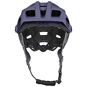 IXS Unisex Trail EVO Helmet (Grape,M/L)- Adjustable 58-62cm Adult Helmets for Men Women,Protective Gear with Quick Detach System