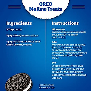 OREO Double Stuf Chocolate Sandwich Cookies, Family Size, 3 Packs