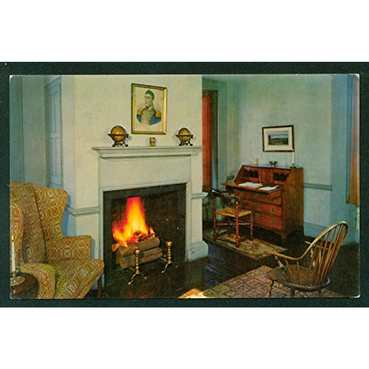 Law Office Room of Monticello Home of Thomas Jefferson Charlottesville Virginia VA Postcard