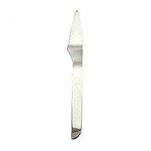 Mepra AZB10351120 Katja Table Fish Knife – [Pack of 24], 21 cm, Brushed Stainless-Steel Finish, Dishwasher Safe Tableware