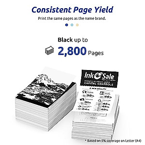 INK E-SALE Replacement for HP CF400X HP 201X HP CF400A Black Toner Cartridge for use with HP Color Laserjet Pro MFP M277dw M252dw MFP M277n M252n Printer, 1 Pack