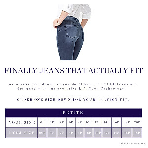 NYDJ womens Petite Size Barbara Bootcut Jeans, cooper, 4P