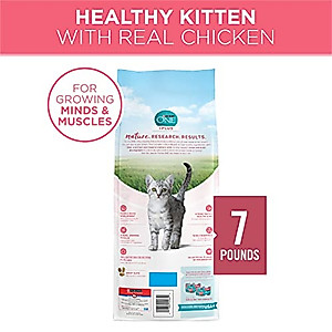 Purina ONE High Protein, Natural Dry Kitten Food, +Plus Healthy Kitten Formula - 7 lb. Bag
