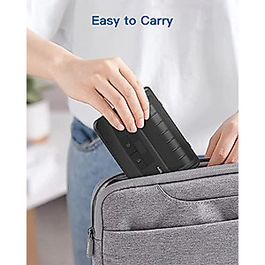 POLONO A400 Bluetooth Thermal Label Printer - 4x6 Label Printer for Small Business Shipping Packages - Portable Printer, Direct Thermal Shipping Labels 2Rolls (80 Labels/Roll)