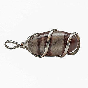 PG COUTURE Narmadeshwar Shivling Pendant Narmada Stone Locket (Multicolor)