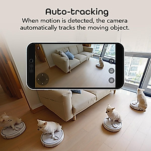 Geeni Sentinel 1080p Wireless Indoor Surveillance Camera – Smart Motion Detection, Night Vision, and Two-Way Audio | Alexa & Google Assistant Compatible Security Camera